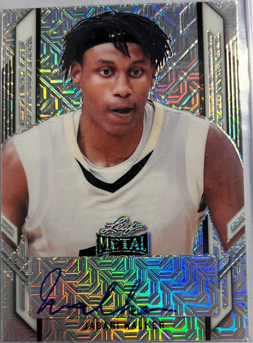 NBA Leaf 2022 Leaf Basketball Jabari Walker Rookie Autographed Single ...