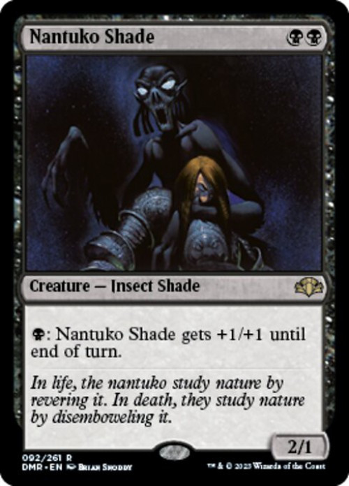 Magic The Gathering Dominaria Remastered Single Card Rare Nantuko Shade ...