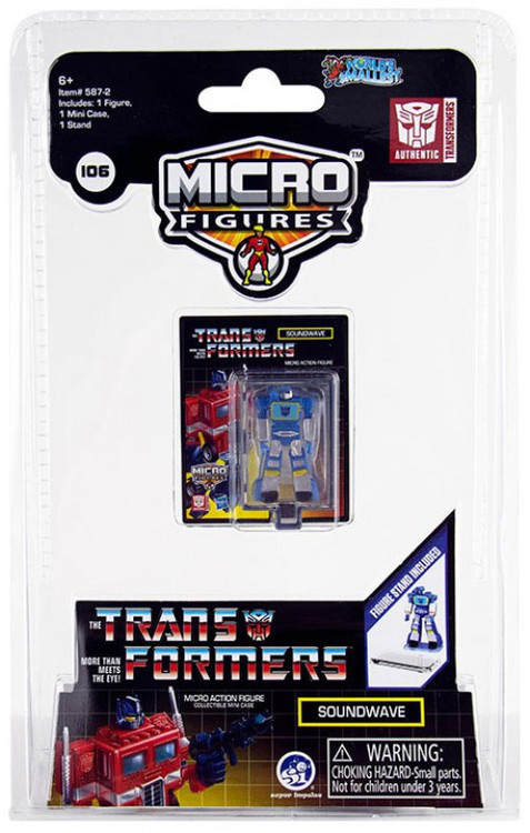 Worlds Smallest Transformers Series 2 Soundwave Micro Figure Super ...