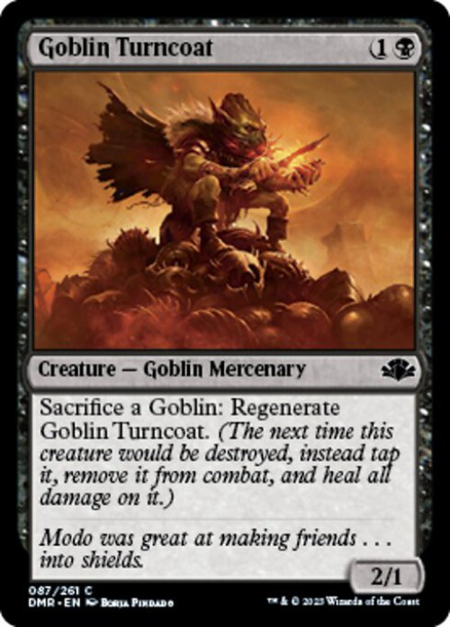 Magic The Gathering Dominaria Remastered Single Card Common Goblin ...