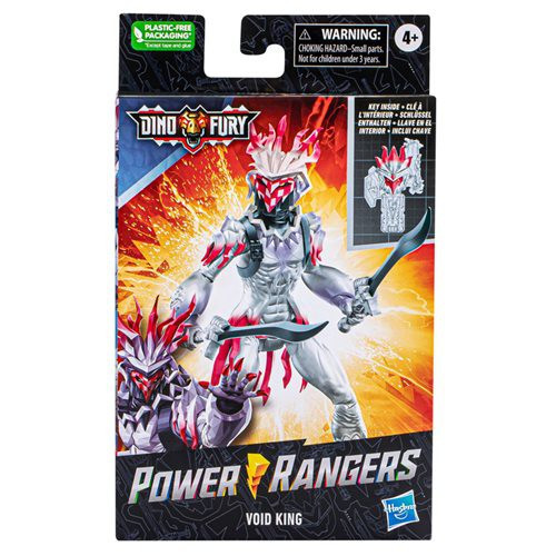 Power Rangers Dino Fury Basic Void King 6 Action Figure Wave 13 Hasbro - ToyWiz