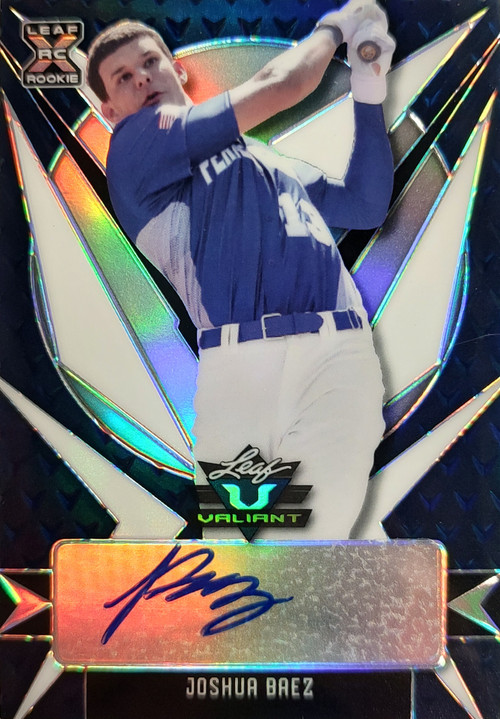 MLB Leaf 2021 Leaf Valiant Baseball Joshua Baez 1875 Autographed Single Card BA-JB1 Rookie - ToyWiz