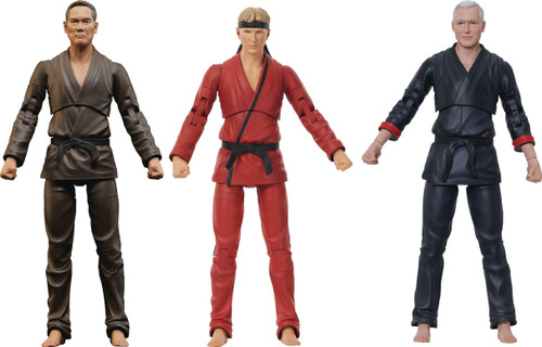 Cobra Kai Diamond Select Series 2 Chozen, Terry Silver Eagle Fang ...