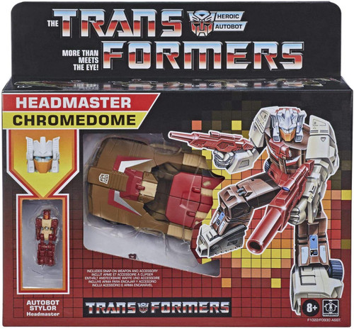 Transformers Generations Headmaster Chromedome Deluxe Action Figure G1 ...