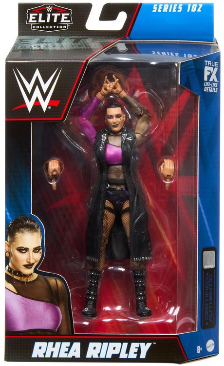 WWE Wrestling Elite Collection Series 102 Rhea Ripley Action Figure ...