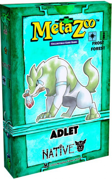 MetaZoo Trading Card Game Cryptid Nation Native Adlet Theme Deck 1st ...