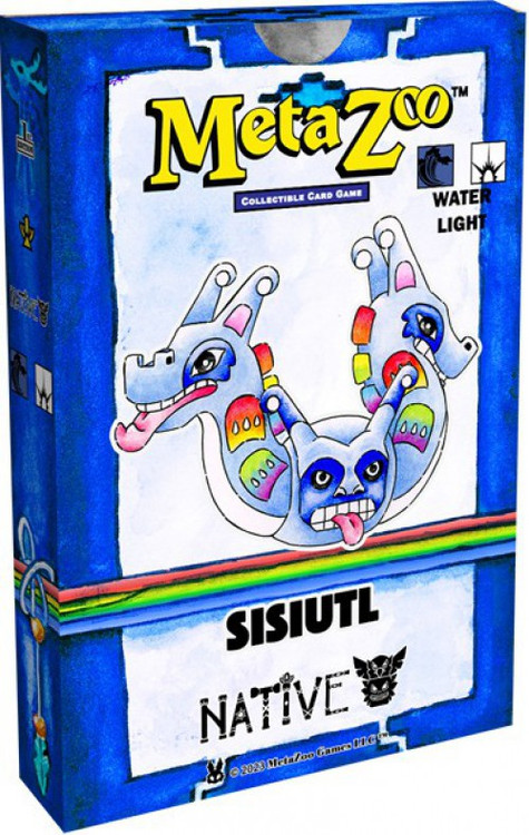 MetaZoo Trading Card Game Cryptid Nation Native Sisiutl Theme Deck 1st ...