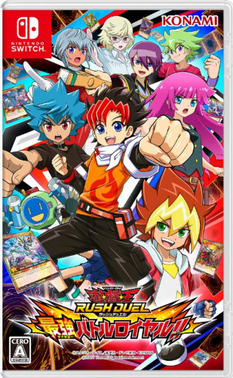 YuGiOh Nintendo Switch Rush Duel Dawn of the Battle Royale Japanese ...