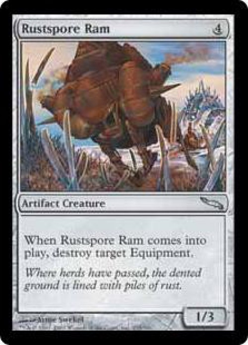 Magic The Gathering Mirrodin Single Card Uncommon Rustspore Ram 235 ...