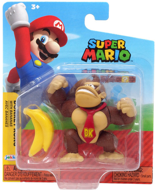 World of Nintendo Super Mario Donkey Kong 2.5 Mini Figure with Bananas ...