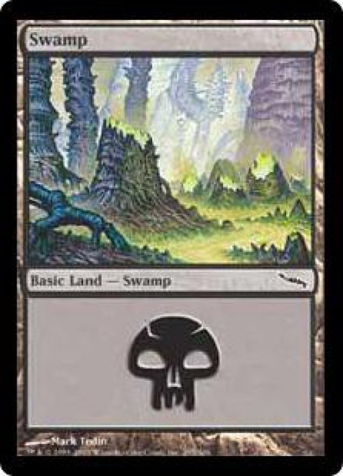 Magic The Gathering Mirrodin Single Card Basic Land Swamp RANDOM ...