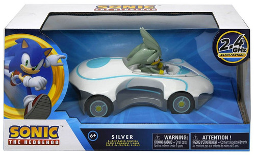 Sonic The Hedgehog Silver RC Vehicle NKOK - ToyWiz
