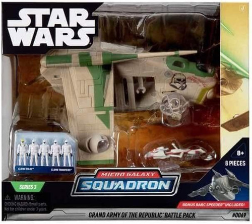 Star Wars Micro Galaxy Squadron Grand Army of the Republic Battle Pack ...