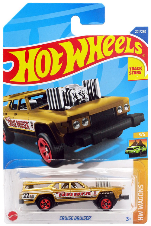 Hot Wheels HW Wagons Cruise Bruiser 164 Diecast Car 35 Gold Mattel - ToyWiz