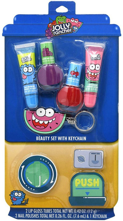 Jolly Rancher Jolly Rancher Beauty Set with Keychain 2 Lip Gloss 2 Nail ...