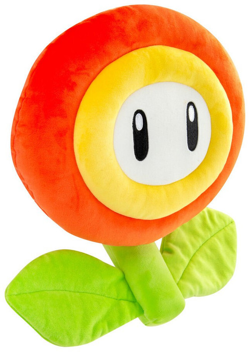 Nintendo Super Mario Mocchi Mocchi Fire Flower 15 Plush Tomy - ToyWiz