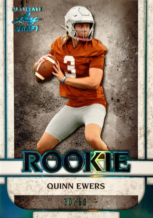 NFL Leaf 2022 Ultimate Draft Football Single Card 3050 Quinn Ewers 03 ...