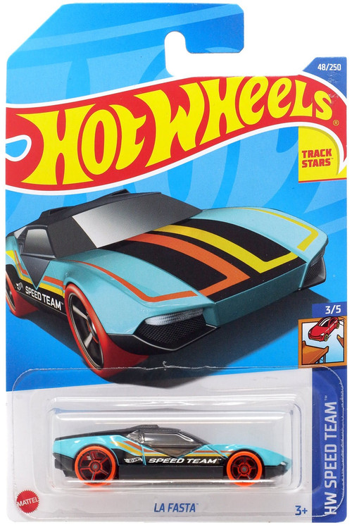 Hot Wheels HW Speed Team LA Fasta 164 Diecast Car Mattel Toys - ToyWiz