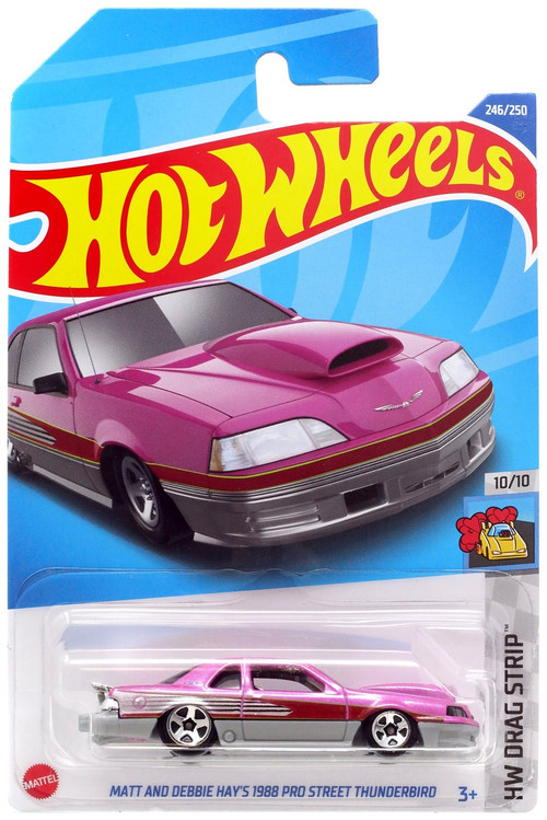 Hot Wheels HW Drag Strip Matt Debbie Hays 1988 Pro Street Thunderbird ...