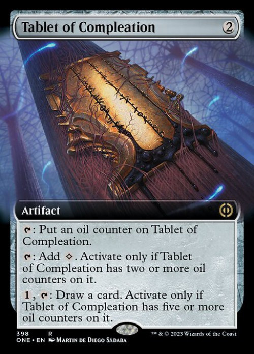 Magic The Gathering Phyrexia All Will Be One Single Card Rare Tablet of ...