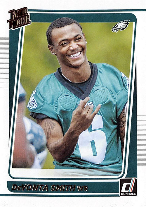 NFL 2021 Panini Donruss Single Card DeVonta Smith 261 Portrait Rated ...