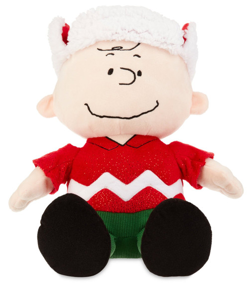 Peanuts Charlie Brown 11 Plush Christmas Dandee - ToyWiz