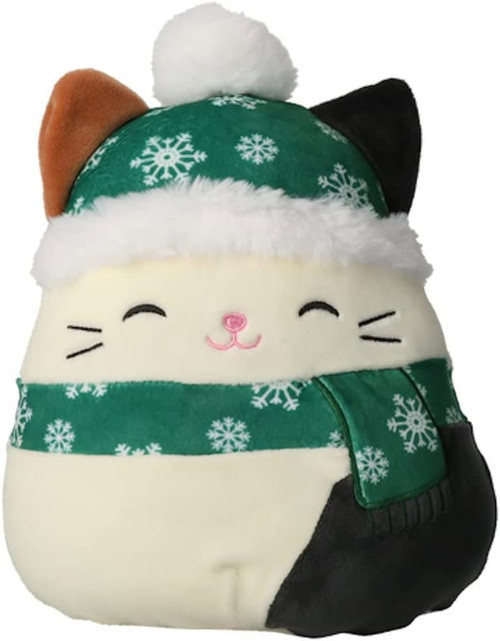 Squishmallows Cam the Cat 8 Plush Holiday WINTER Collection Kellytoys ...