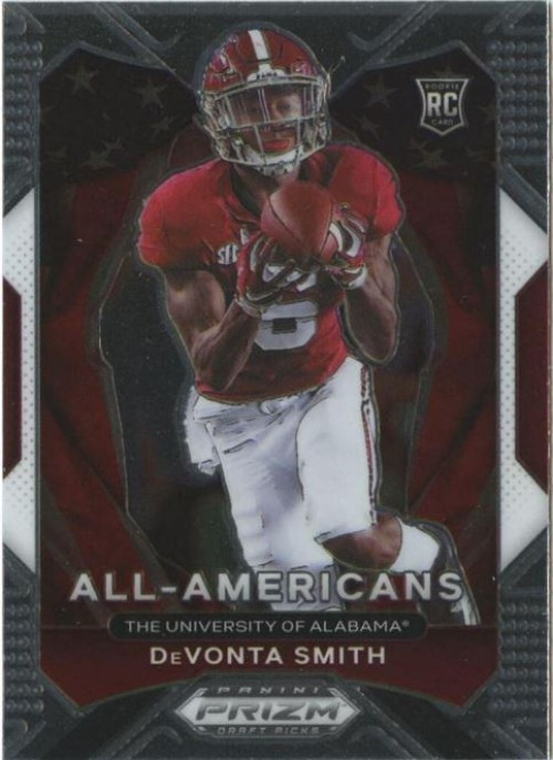 NFL 2021 Panini Prizm Draft Picks Single Card All-Americans DeVonta ...