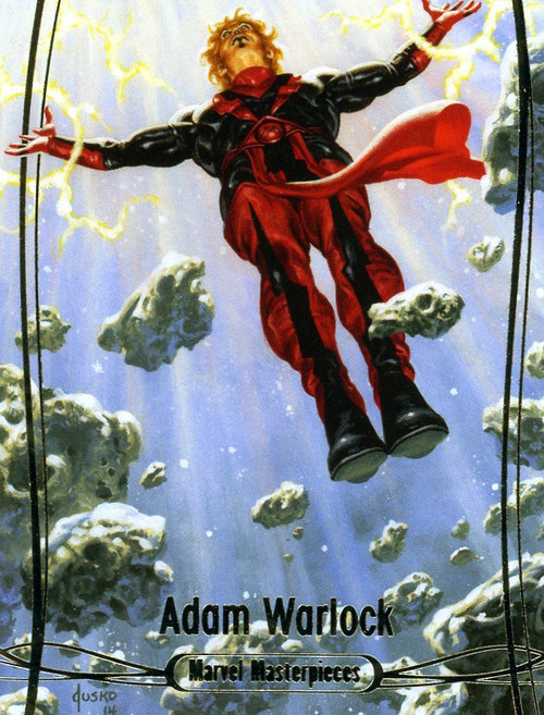 Marvel 2016 Marvel Masterpieces Single Card 1999 Adam Warlock 23 - ToyWiz