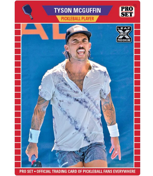 Leaf 2022 METAL Single Card Tyson McGuffin 2 Pickleball Player in the ...