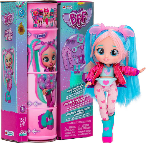 Cry Babies BFF Series 2 Bruny Doll IMC Toys - ToyWiz