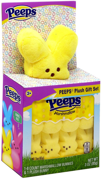 Peeps Yellow Plush Candy Gift Set Frankford - ToyWiz
