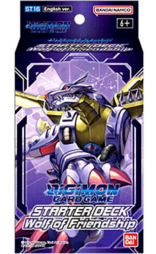 Digimon Trading Card Game Wolf of Friendship Starter Deck ST-16 54 ...