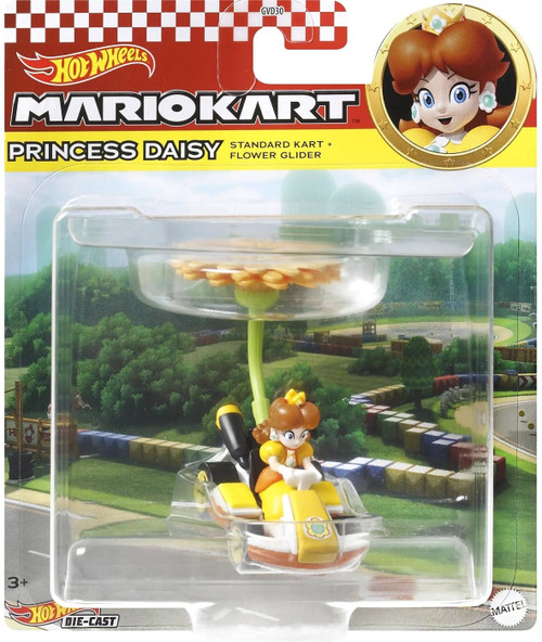Hot Wheels Mario Kart Glider Princess Daisy 164 Diecast Car Standar ...