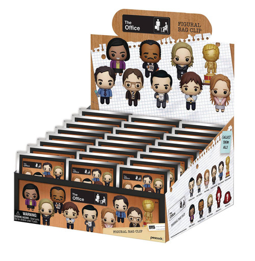 The Office 3D Figural Foam Bag Clip Series 1 The Office Mystery Box 24 ...
