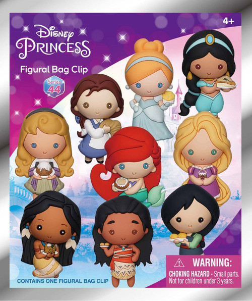 Disney 3D Figural Keyring Series 44 Disney Princess Mystery Pack ...