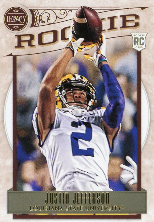 NFL 2020 Panini Legacy Single Card Justin Jefferson 149 Rookie - ToyWiz
