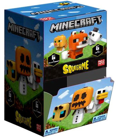 Minecraft Squishme Series 3 Mystery Box 16 Packs Just Toys - ToyWiz