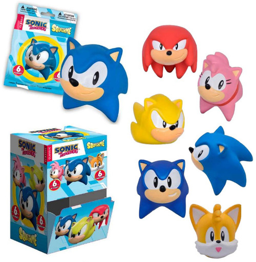 Sonic The Hedgehog Squishme Mystery Box 16 Packs Just Toys - ToyWiz