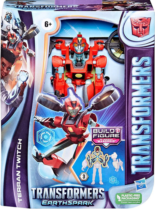 Transformers Earthspark Terran Twtich Deluxe Action Figure Build Dr ...
