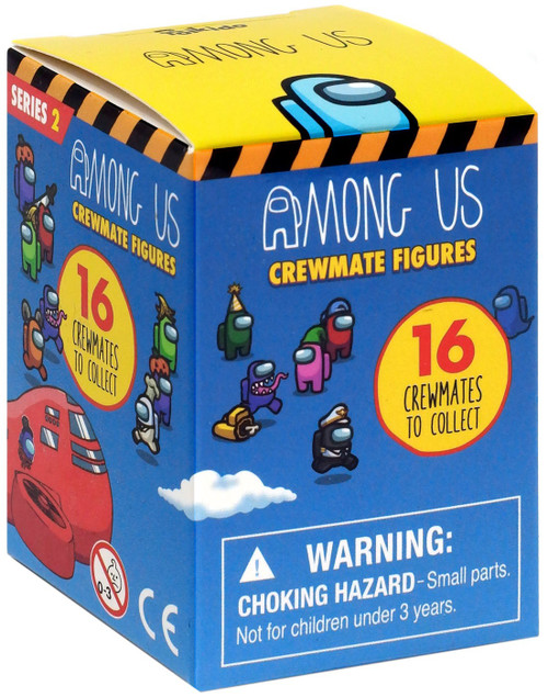 Among Us Crewmate Figures Series 1 Mystery Pack 1 RANDOM Figure, Boxed ...