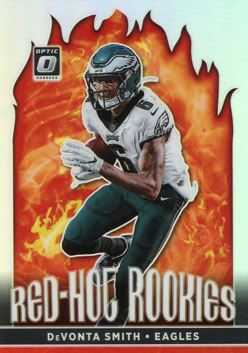NFL 2021 Panini Donruss Optic Single Card DeVonta Smith RHR-3 Red-Hot ...