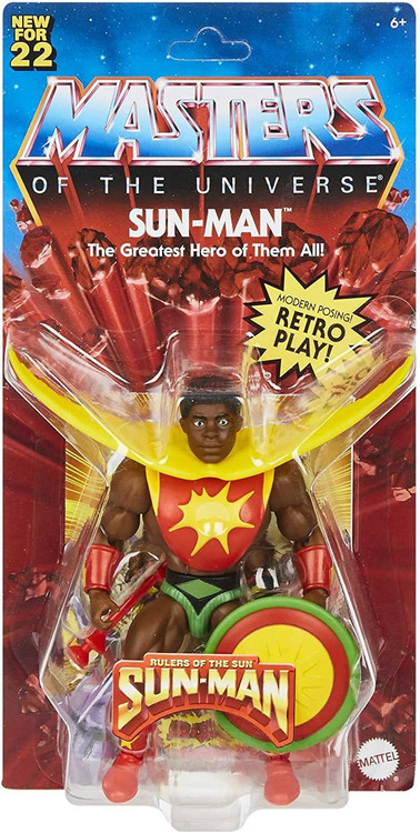 Masters of the Universe Sun-Man 5.5 Action Figure Mattel - ToyWiz