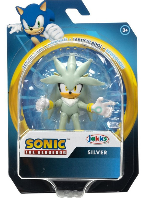 Sonic The Hedgehog Wave 13 Silver 2.5 Mini Figure Modern Jakks Pacific ...