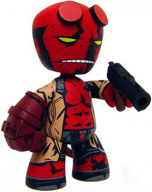 Hellboy Mez-Itz Hellboy Exclusive Vinyl Figure Damaged Package Mezco ...