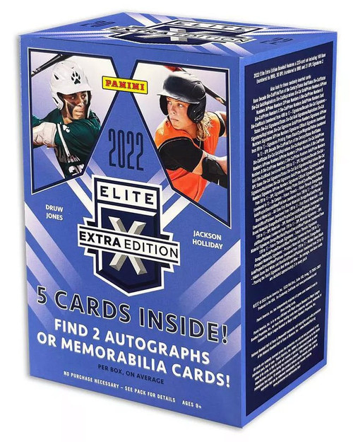 MLB Panini 2022 Elite Extra Edition Baseball Trading Card BLASTER Box 5 ...