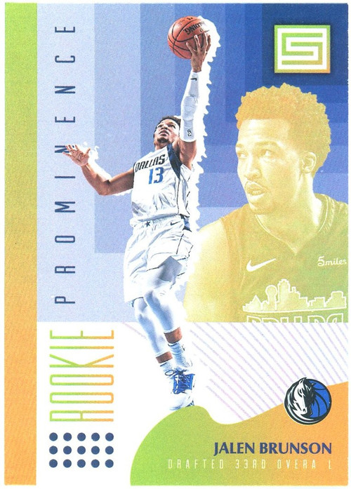 NBA 2018-19 Panini Status Single Card Jalen Brunson 32 Rookie ...