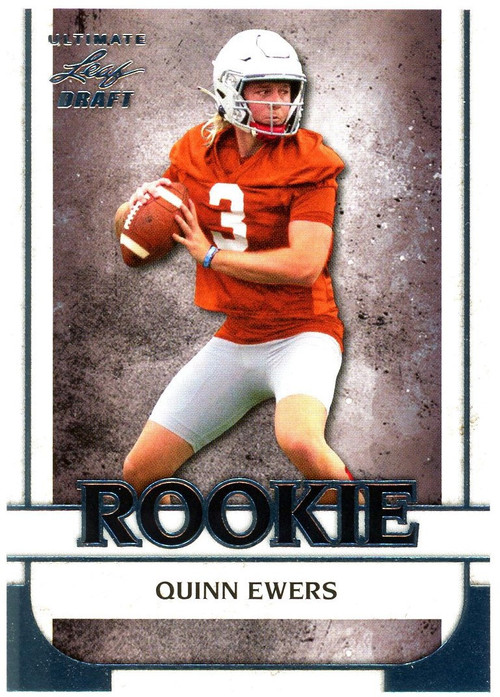 NFL Leaf 2022 Ultimate Draft Football Single Card Quinn Ewers 03 Rookie ...