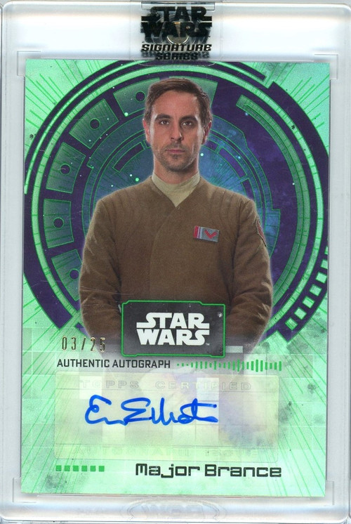 Star Wars The Force Awakens 2022 Signature Series Emun Elliott as Major ...