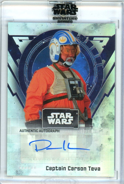 Star Wars The Mandalorian 2022 Signature Series Paul Sun-Hyung Lee as Captain Carson Teva ...